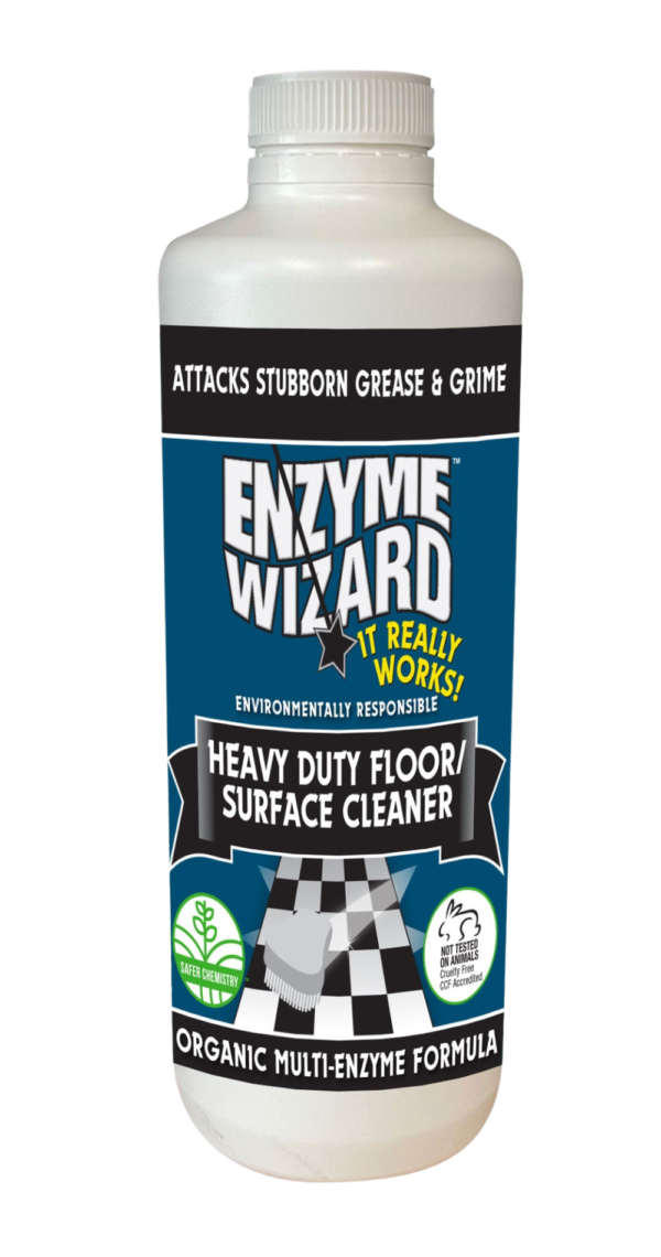 Heavy Duty Floor/Surface Cleaner – EnzymeWizard